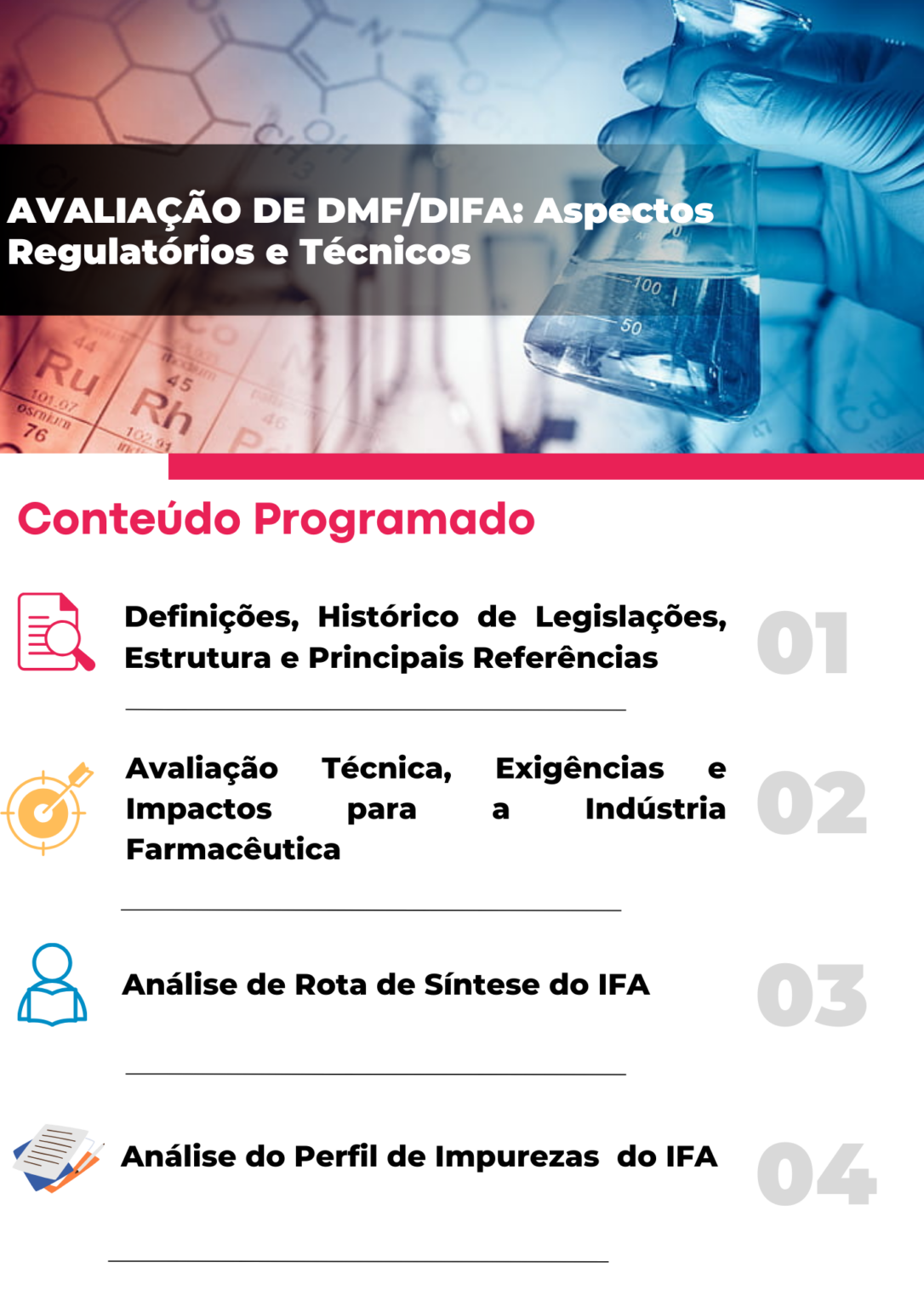 Avaliação de DMF/DIFA: Aspectos Regulatórios e Técnicos – RDC Cursos